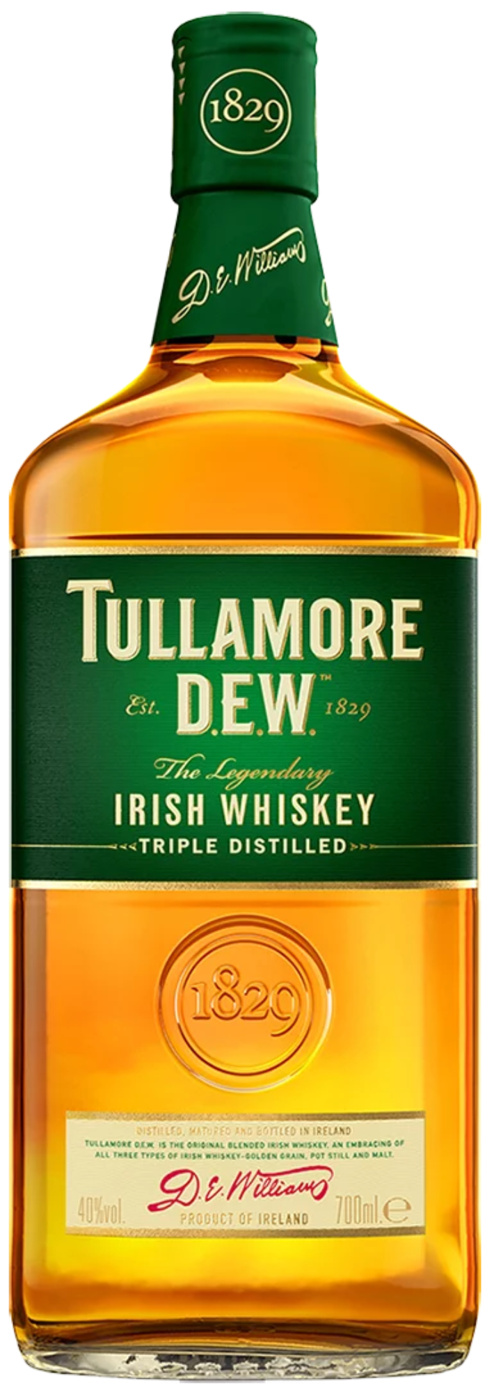 Tullamore Dew Original 40% купить виски бленд Ірландія 1л оптовая цена ...